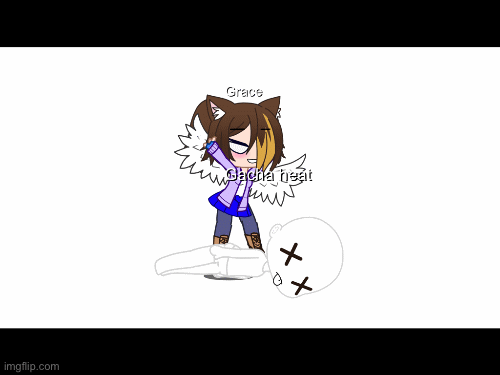 Aftermath of when I yeeted a gacha heat - Imgflip