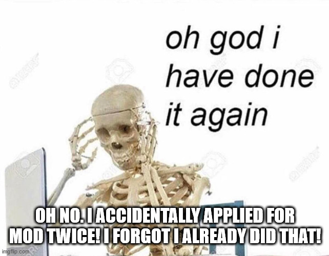 I'm being forgetful. - Imgflip