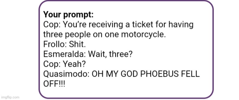 LMAO. Poor Phoebus - Imgflip