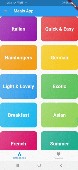 GitHub - Sargam-Agarwal/Meals-App: Meals App displays meals from different categories and let's ...