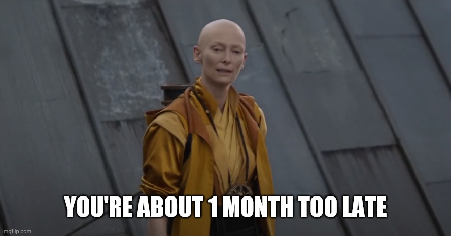 You're about 5 years too early - Imgflip