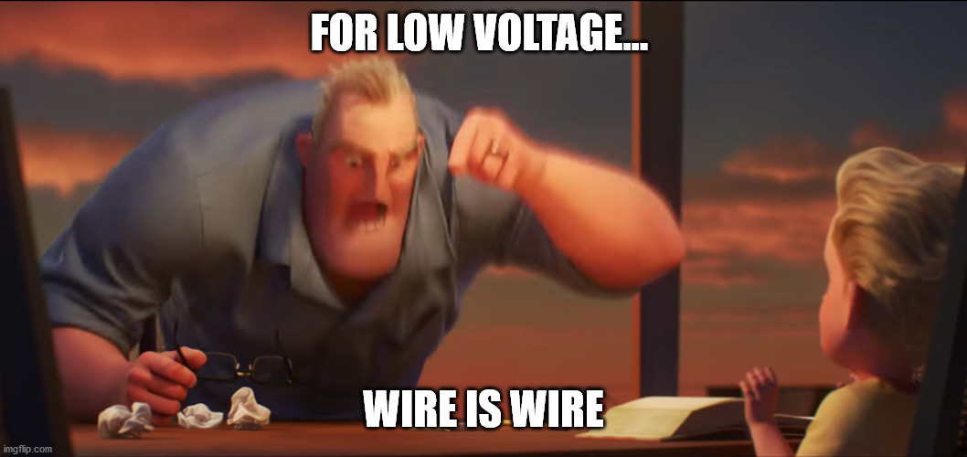 The black cables are coaxial, how does this even work? : r/electricians