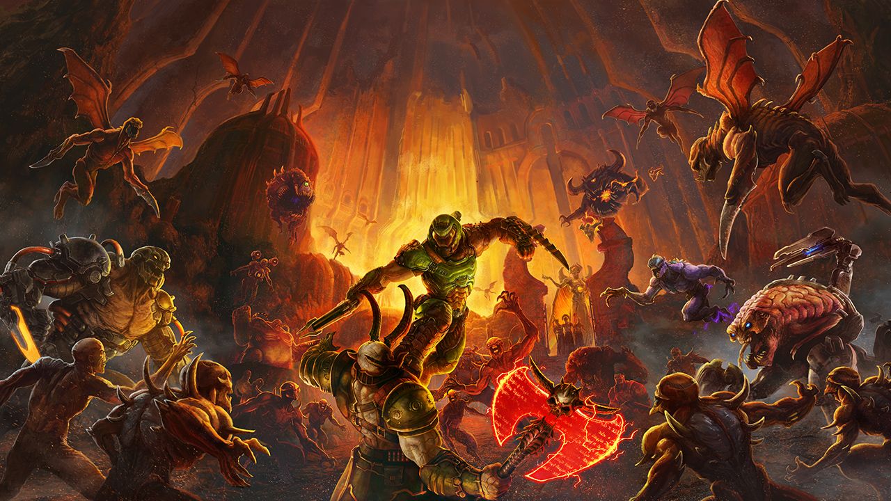 Doom Eternal Blank Template Imgflip