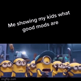 Me showing everyone that we are good mods... - Imgflip