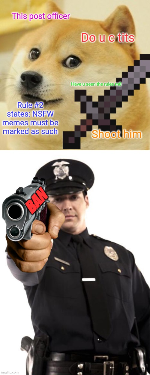 Image tagged in memes,doge,police - Imgflip