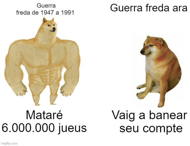 Buff Doge vs. Cheems Meme - Imgflip