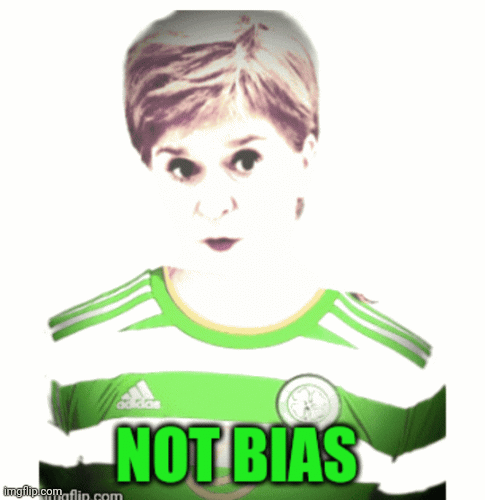 nicola sturgeon in a celtic top - Imgflip
