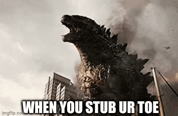 Godzilla scream - Imgflip
