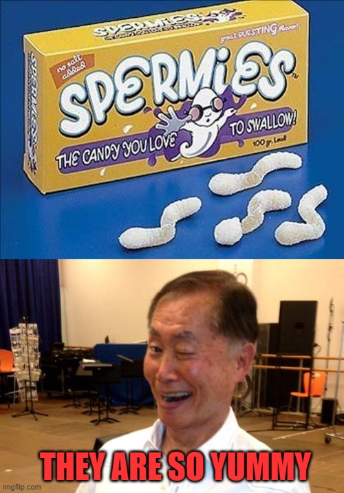 Image tagged in winking george takei,tasty - Imgflip