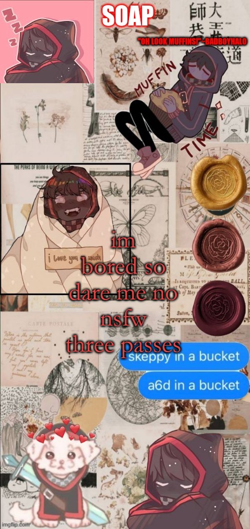 idk im bored and no repeats either - Imgflip