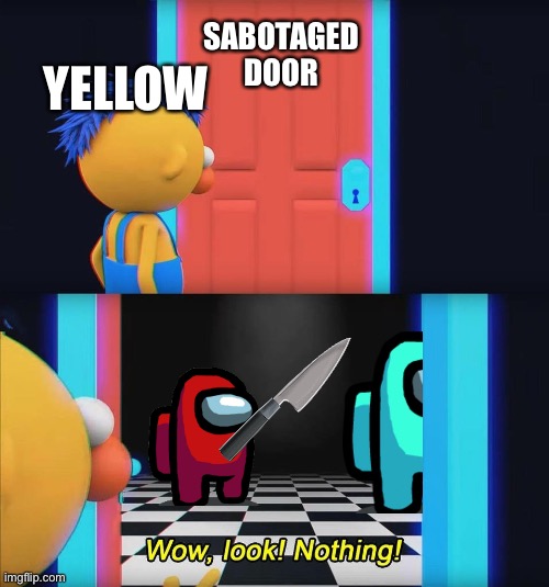 Wow look nothing! - Imgflip