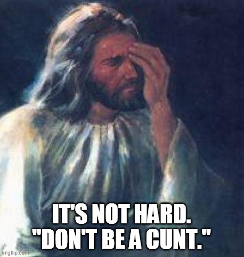 Disappointed Jesus - Imgflip