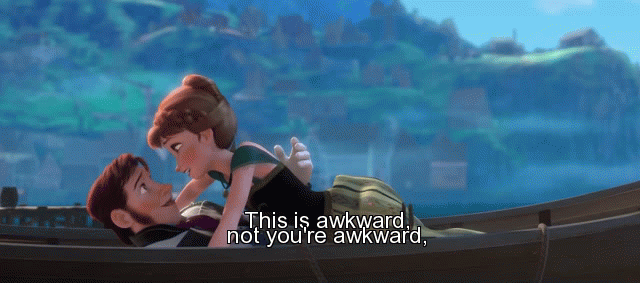 This Is Awkward Gif Frozen