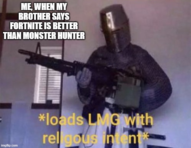 Loads LMG with religious intent - Imgflip
