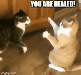 You are healed! - Imgflip