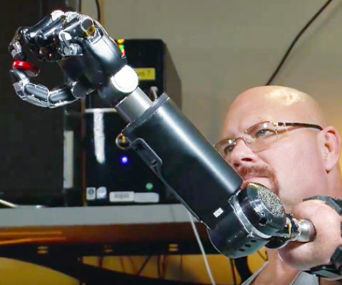 Man with real bionic arm Blank Template - Imgflip