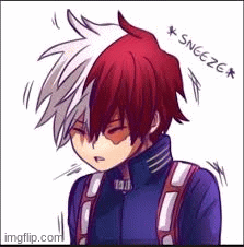Shoto: *sneezes* is someone talking about me? - Imgflip