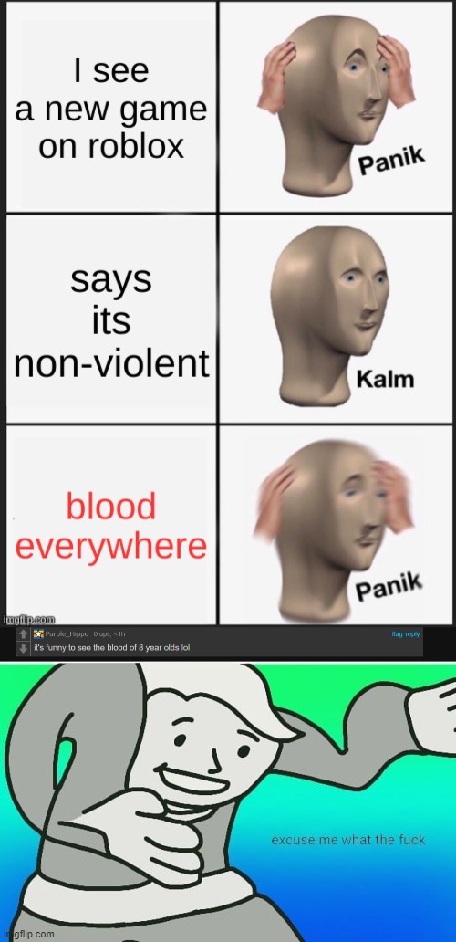 Image tagged in fallout boy excuse me wyf - Imgflip