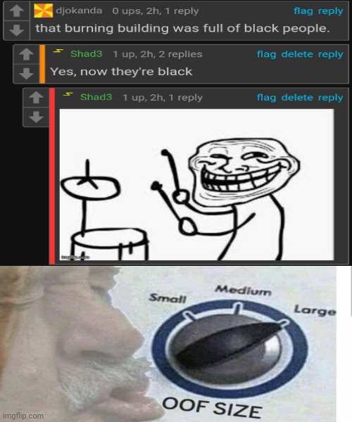 Probably one of the funniest replies to a comment ever - Imgflip