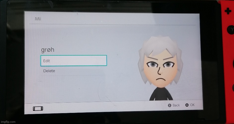 Gaming time! Made Frank in Wii Sports Resort so he could help me ...