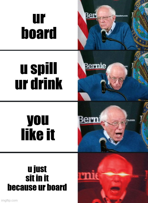 Bernie Sanders reaction (nuked) - Imgflip