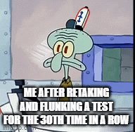 Squidward Head slam - Imgflip