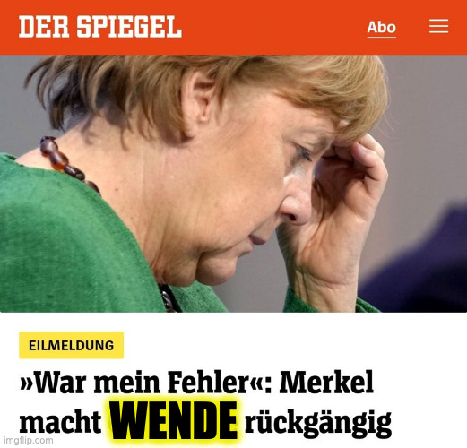 Merkels Fehler - Imgflip