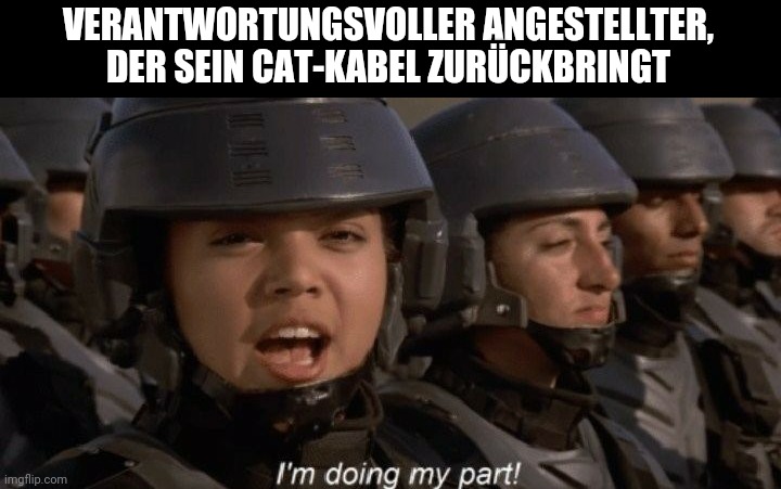 I'm doing my part - Imgflip