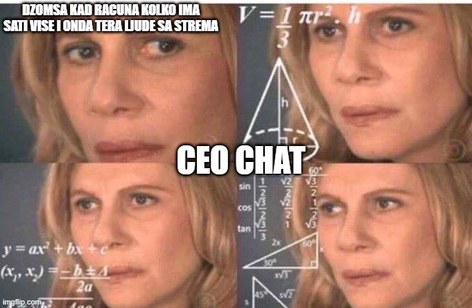 Math lady/Confused lady - Imgflip