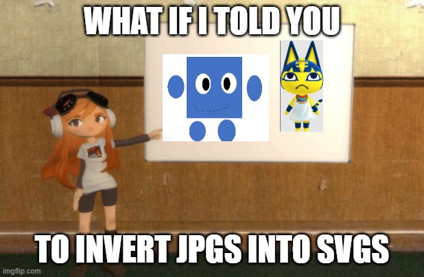 SMG4s Meggy pointing at board - Imgflip