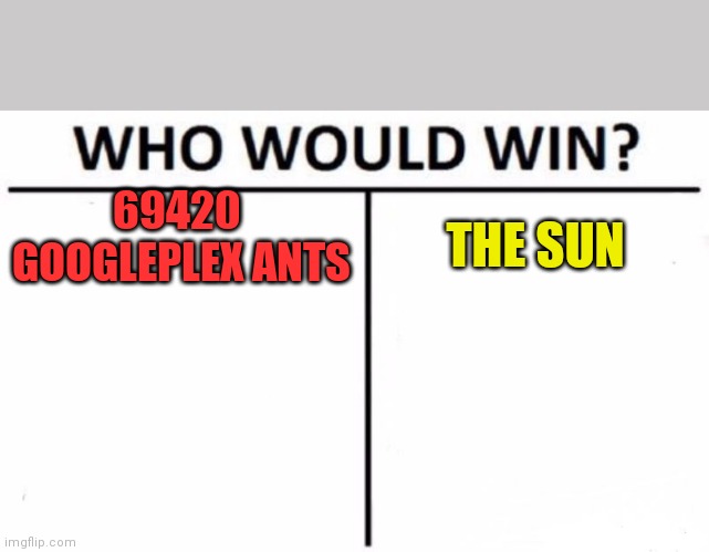 Who Would Win? Meme - Imgflip