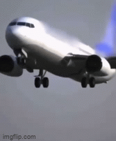 Plane feet landing - Imgflip