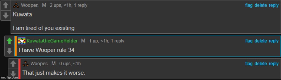 What kind of person would make wooper r34 - Imgflip