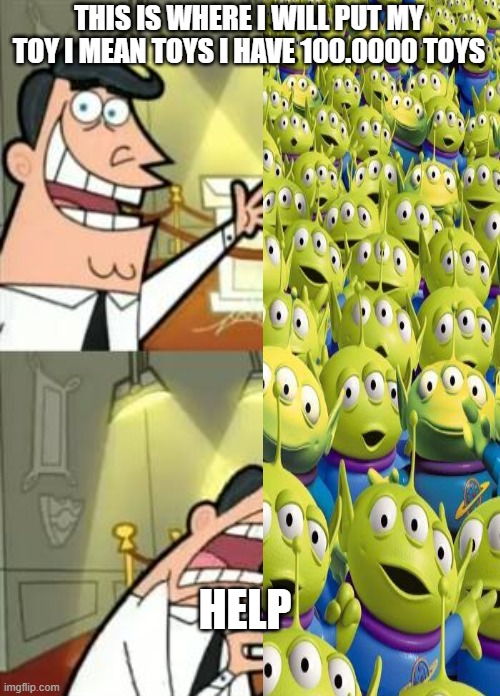 omg 100.000 toys - Imgflip