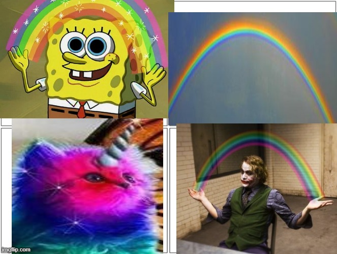 rainbow - Imgflip
