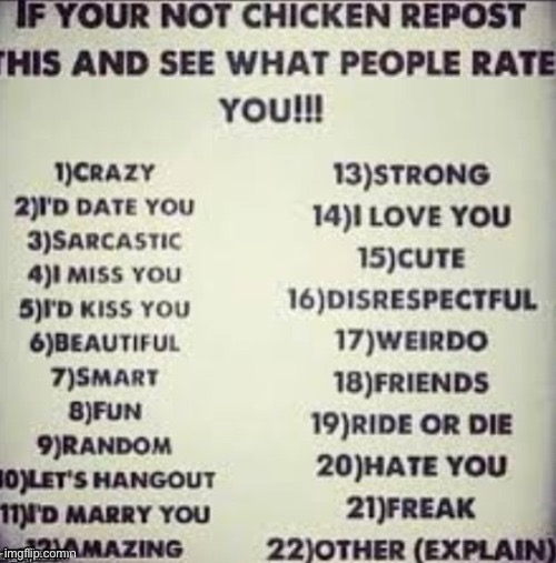 Here is a trend i guess. Also ppl say “who is you” my answer, a fellow ...