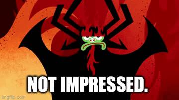 Not impressed - Imgflip