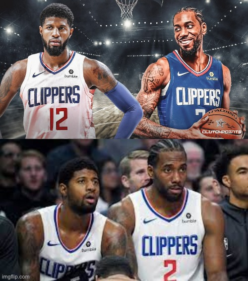 Playoff Clippers Blank Template - Imgflip