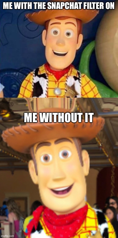 Image tagged in memes,toy story,snapchat,filter - Imgflip