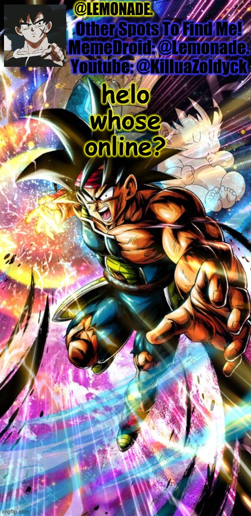 Lemonades Bardock Temp - Imgflip