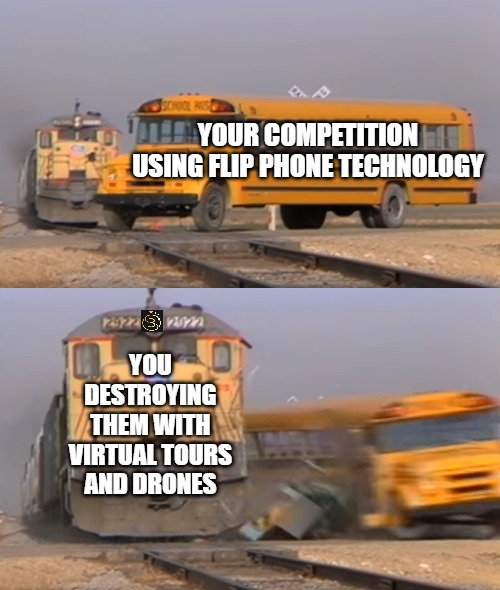 A train hitting a school bus - Imgflip