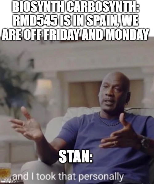 Michael Jordan took it personally - Imgflip