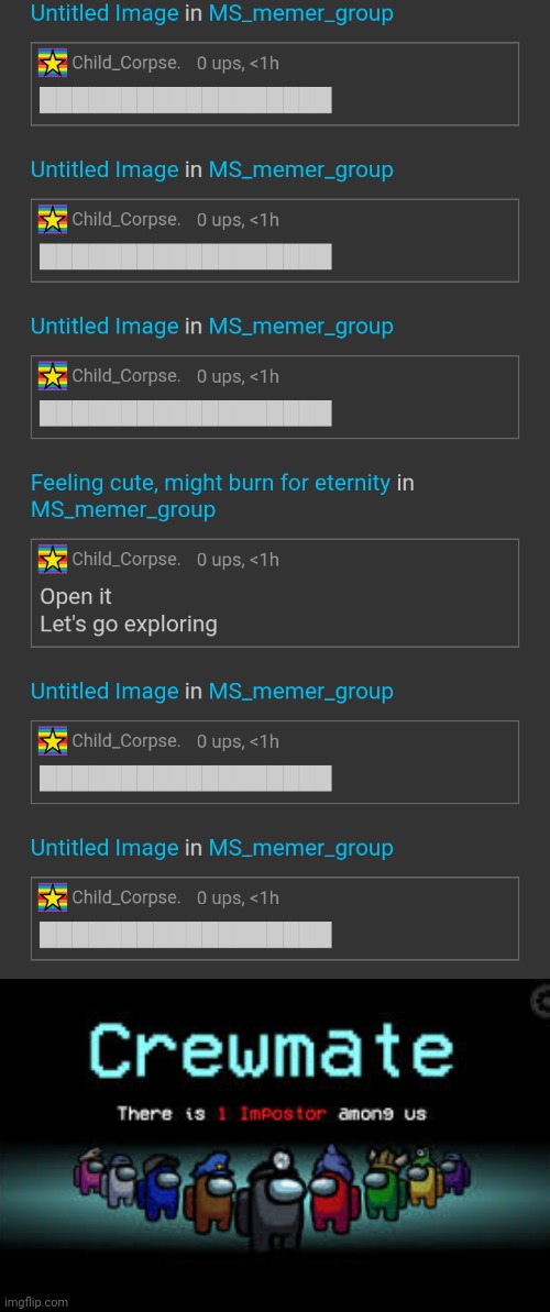 Image tagged in there is 1 imposter among us - Imgflip