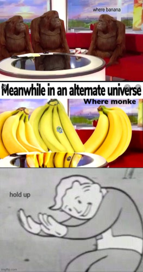 Image Tagged In Where Banana fallout Hold Up Imgflip