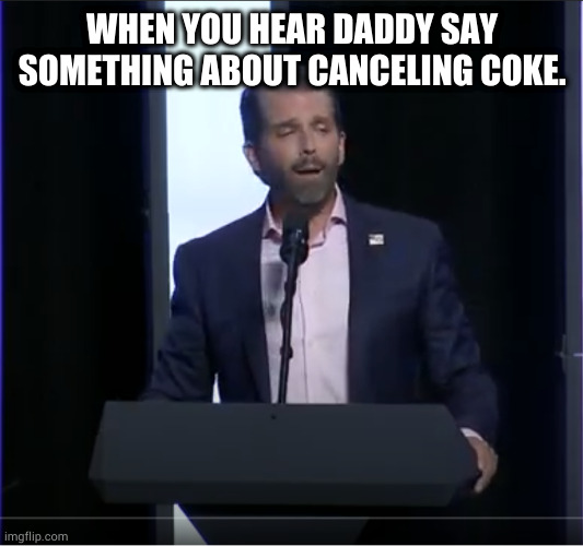 Stoned Don Trump Jr - Imgflip