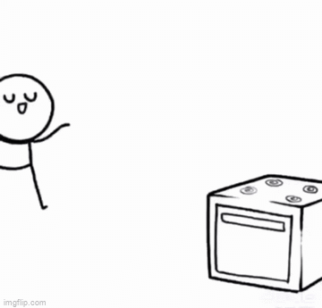 burning hand - Imgflip