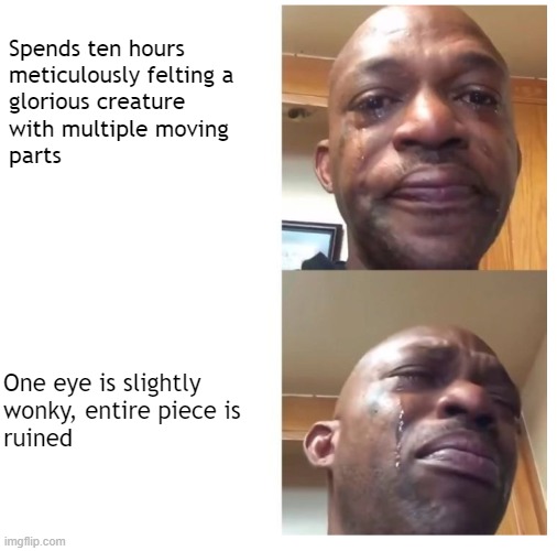 Crying man - Imgflip
