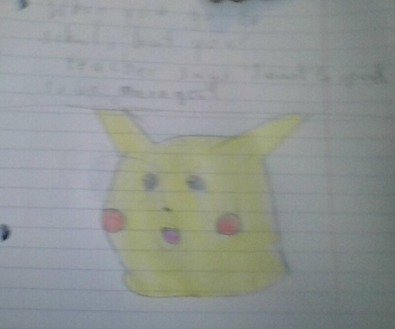 Surprised Pikachu Drawing Blank Template Imgflip