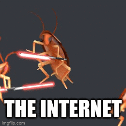 the internet is bad - Imgflip