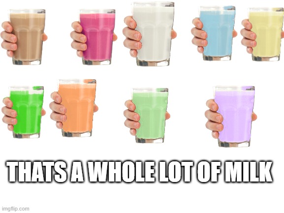 so much milk - Imgflip